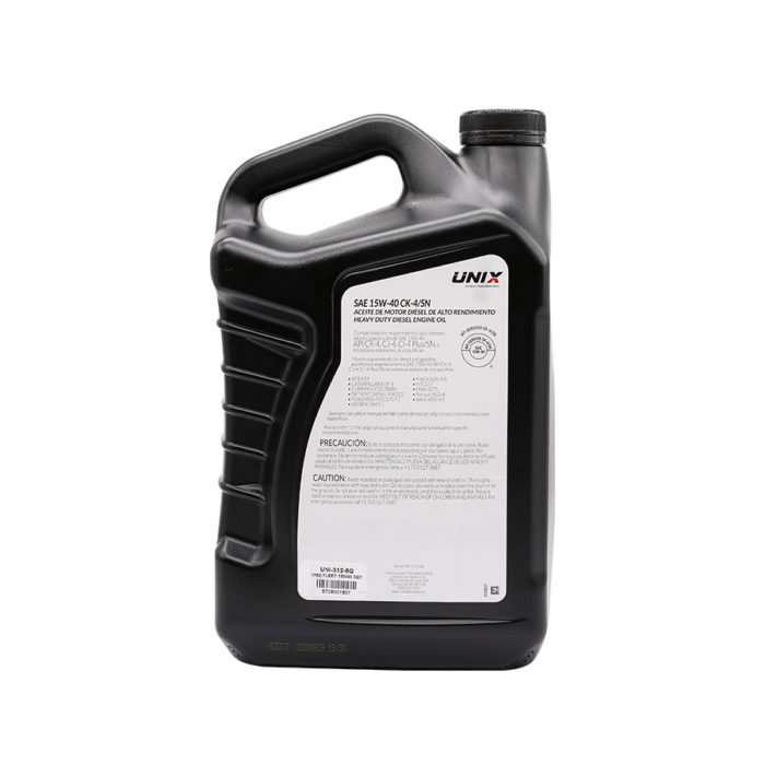 UNIX®️ ACEITE DE MOTOR DIESEL SERVICIO PESADO CONVENCIONAL 15W-40 API ...