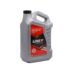 UNIX®️ ACEITE DE MOTOR SINTÉTICO 10W‑30, 5QT - Lubricantes Unix