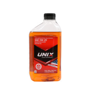 UNIX®️ ACEITE DE MOTOR SINTÉTICO 10W‑30, 5QT - Lubricantes Unix